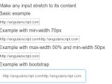 Angular 2 Directive For Auto Resizing Input Field Stretchy Angular