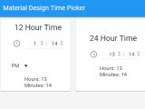 Angular Material Time Picker Module Angular Script