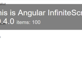 Infinite Scroll Component For Angular 2 Angular Script