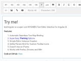 Text Editor Wysiwyg Editor For Angular Js Textangular Angular Script