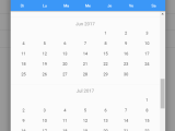 Date Picker For Ionic 2 Angular Script