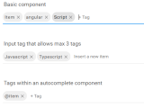 Tag Input Component For Angular 4 Ngx Chips Angular Script