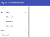Angular Material Sidemenu Component Angular Script
