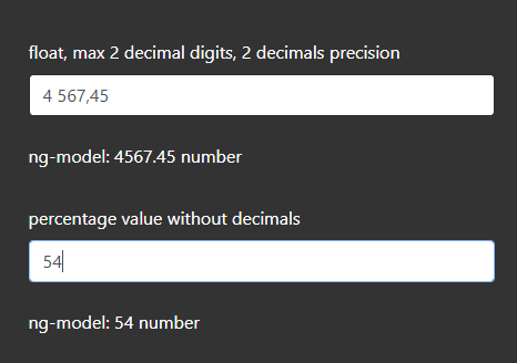 Digital Input Directive For Angular - ng-digits | Angular Script
