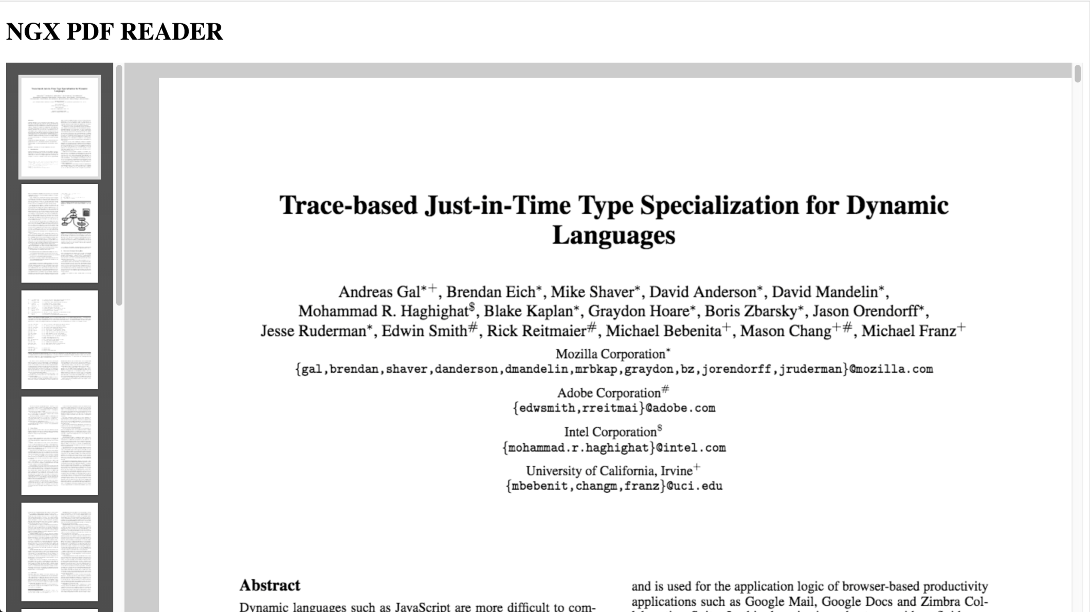 Awesome Angular 5+ PDF Reader | Angular Script