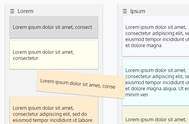 Lightweight Draggable And Sortable Library For Angular Ngx Smooth Dnd Angular Script