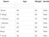Simple Angularjs Grid Component Angular Script