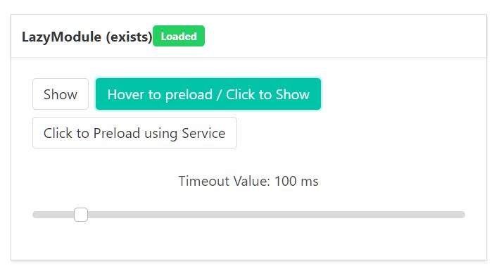 Lazy Loaz Non Routable Modules - ngx-loadable | Angular Script