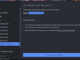 Animated Java Getting Started Creating A New Blueprint