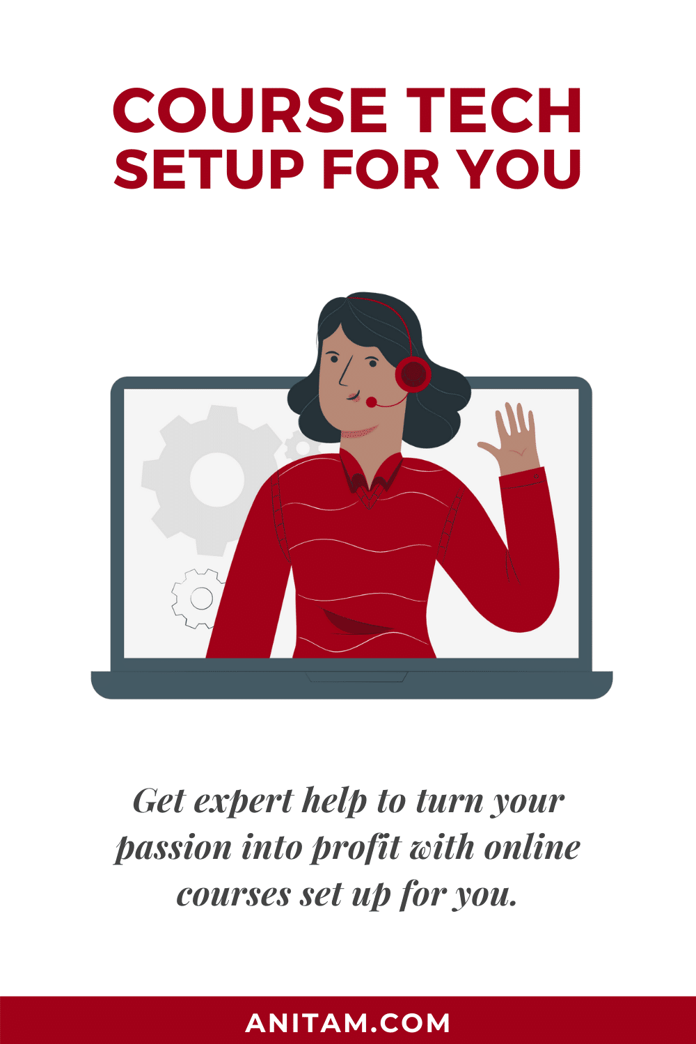 Course Tech Setup by Instructional Designer | AnitaM