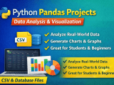 Python Pandas Projects With Data Analysis Visualization Csv
