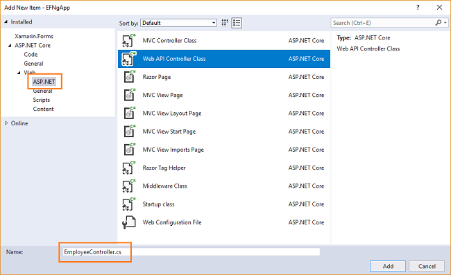 ASP.NET Core - CRUD Using Angular And Entity Framework Core - Ankit ...