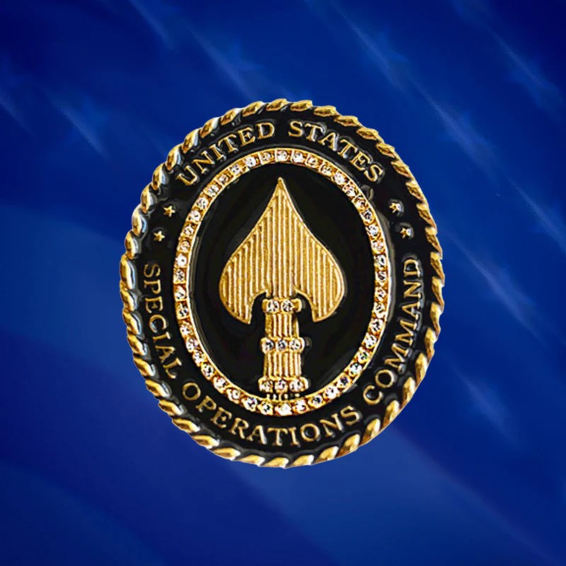 Special Operations Command Pin Ann Hand