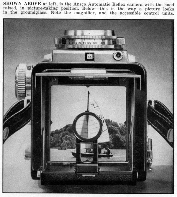 How to Use a Reflex Camera – Ansco Automatic Reflex