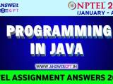 Week 1 12 Nptel Programming In Java Assignment Answers 2024 Answer Gpt