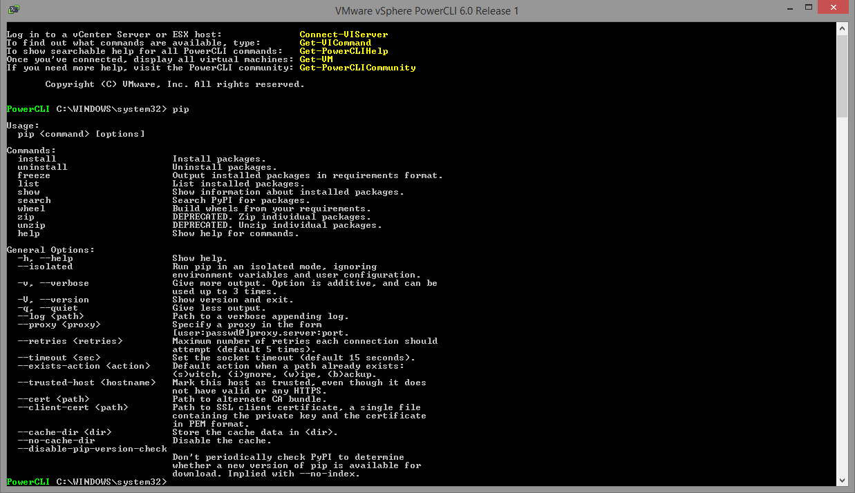 HOW-TO: Install PIP and VCA-CLI for vCloud Air|Director on Windows - VIRTUALIZATION IS LIFE!
