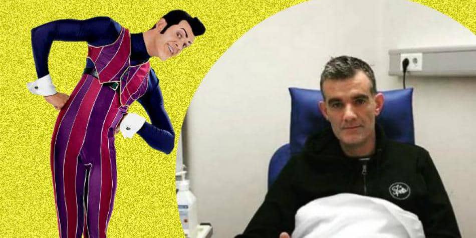 Muere actor de "Lazy Town" que interpretó a Robbie Rotten