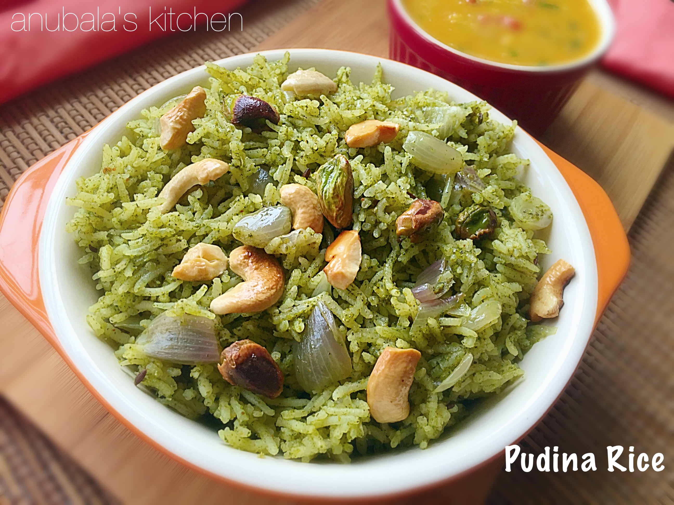 Pudina Rice – anubala's kitchen