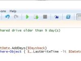 Automate Powershell Scripts Through Task Scheduler To Delete Sql Server