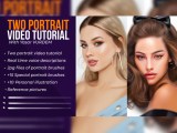 Two Portrait Video Tutorial Bundle Flippednormals