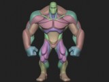 Stylized Super Anatomy Blockout Flippednormals
