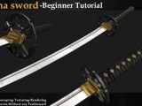 Katana Sword Beginner Tutorial Flippednormals