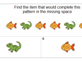 Patterning Missing From 3 Item Repeating Shape Pattern Level 1