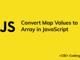 How To Convert Map Values To An Array In Javascript Coding Beauty