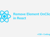 How To Remove An Element Onclick In React Coding Beauty