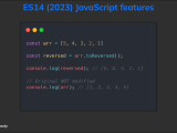 7 Amazing New Javascript Features In Es14 Es2023 Coding Beauty