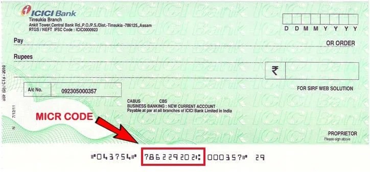 MICR Code Mhanje Kay | एमआयसीआर कोड म्हणजे काय ? – एमआयसीआर कोड कसा ...