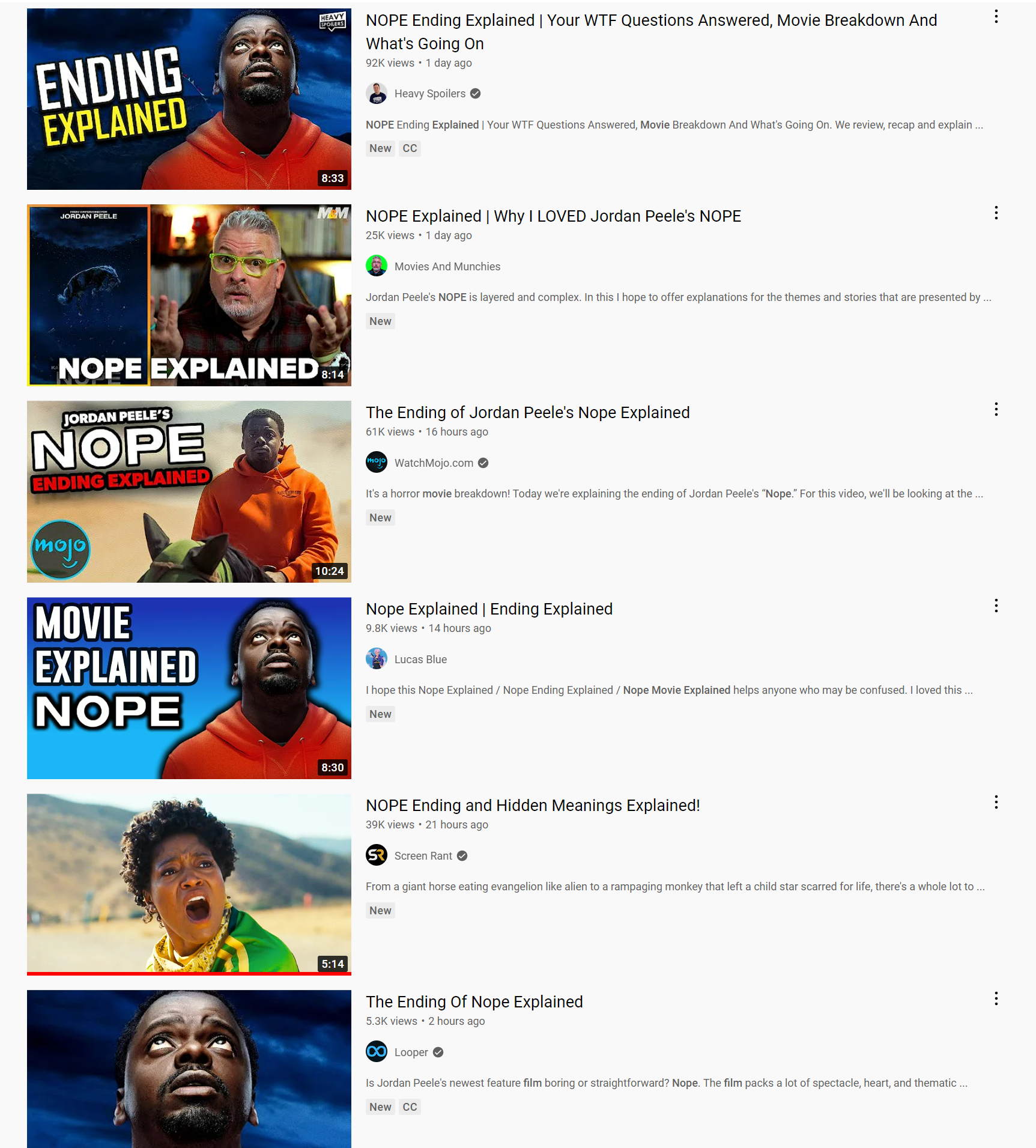 NOPE Movie Explained: It's Just Not Good