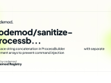 Codemod Sanitize Processbuilder Commands Codemod Registry