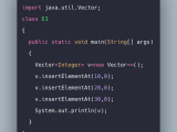 Vector Java