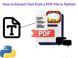 Extracting Text From A Pdf File In Python