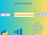 How To Convert Python Set To Numpy Array
