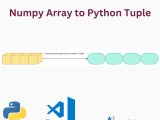 How To Convert Numpy Array To Python Tuple