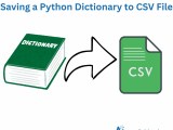 How To Save Python Dictionary To Csv File