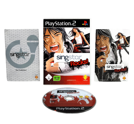 SingStar ROCKS! (WHITE EDITION) PS2 *MINT COMPLETE* – Appleby Games