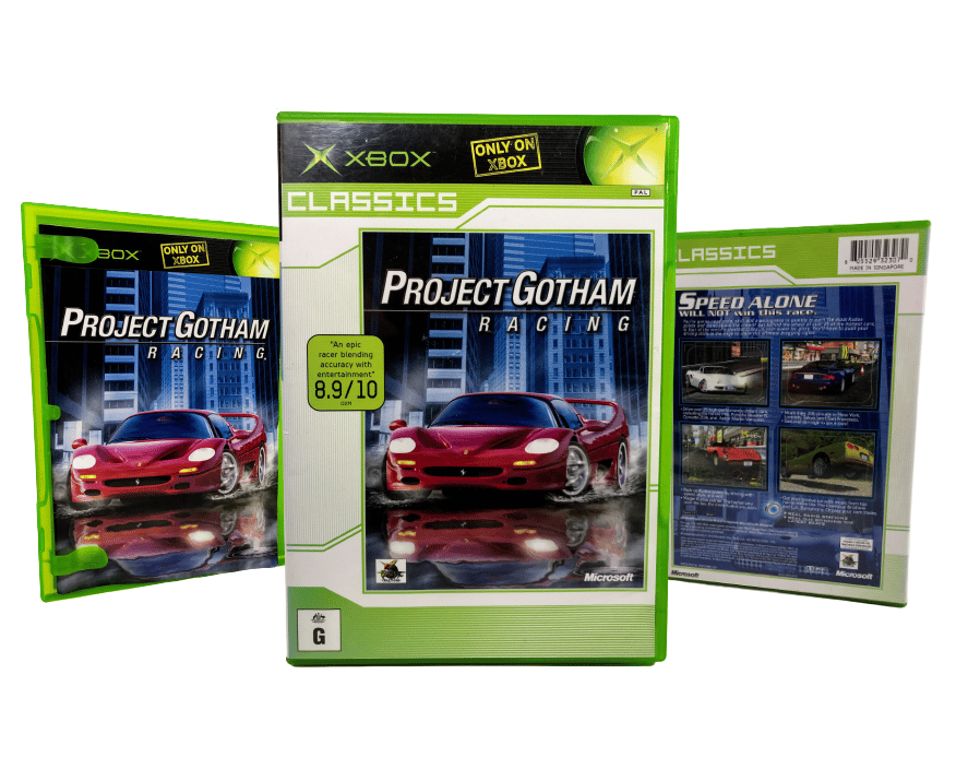 Project Gotham Racing (Xbox) *MINT COMPLETE* - Appleby Games