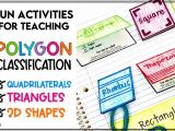 Classifying Polygons With Math Foldables 2d Shape Classification