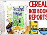 Cereal Box Book Report Cereal Box Book Report Lakeshore Learning