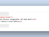Tutorial Step By Step Belajar React Js Pemula Codepolitan