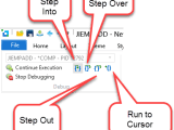 Step 4 Debug Execution Options
