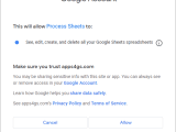 Use Process Sheets To Autostart Google Sheets Add Ons