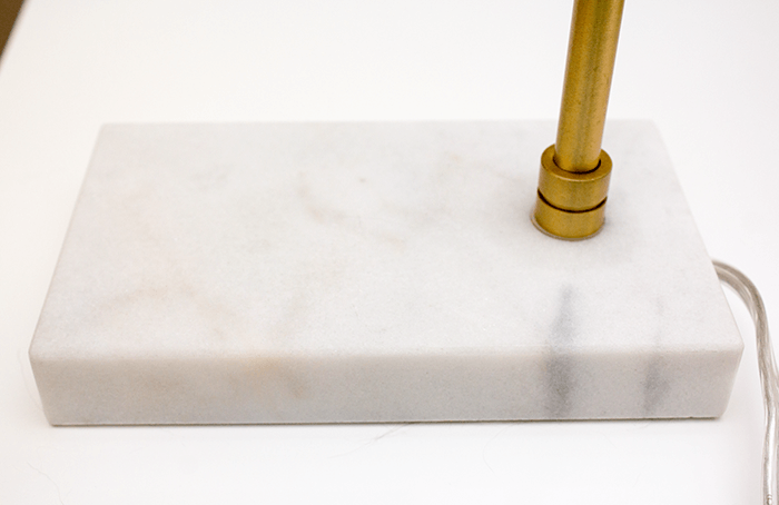 How A New Task Lamp Inspired A Console Table Style Refresh - A Pretty Fix