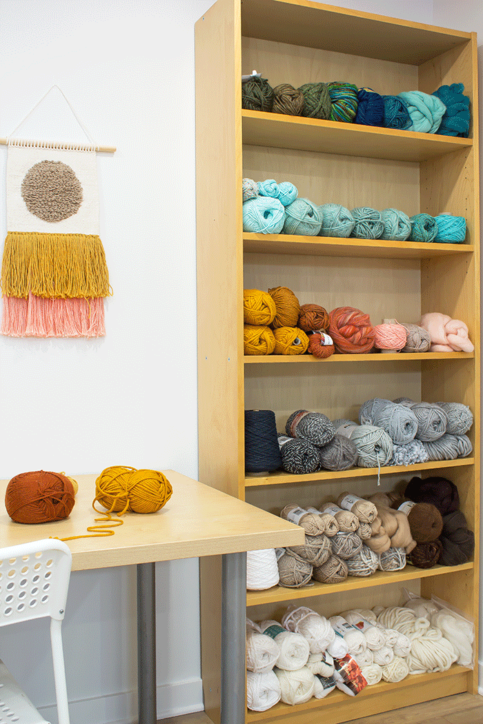 3 Simple Ways To Organize Your Yarn Stash - A Pretty Fix