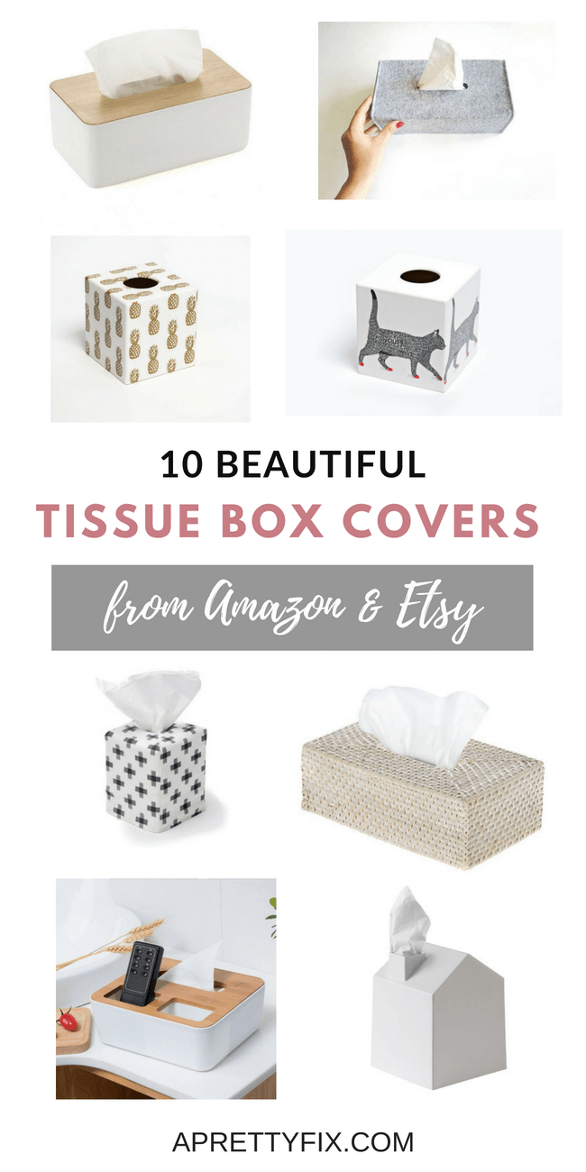10 Beautiful Tissue Box Covers For The Modern Home - A Pretty Fix