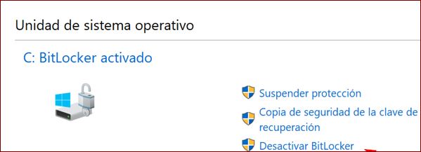 Cómo activar o desactivar BitLocker en Windows - apuntesjulio