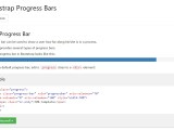 Bootstrap Progress Bar